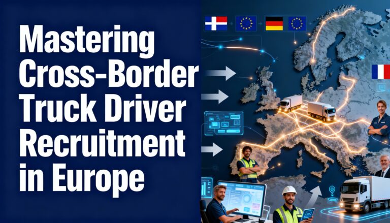 Mastering Cross-Border Truck Driver Recruitment in Europe